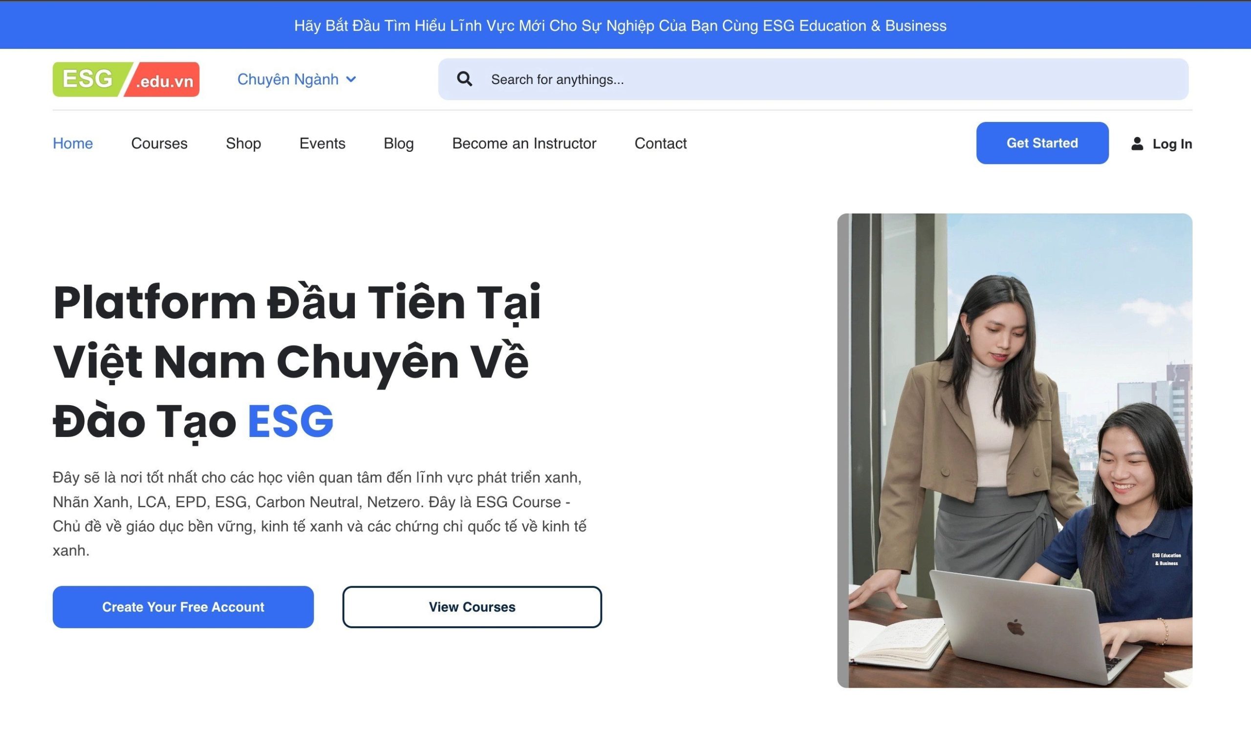 ESG Education & Business - Vietnam - International ESG & Sustainability ...