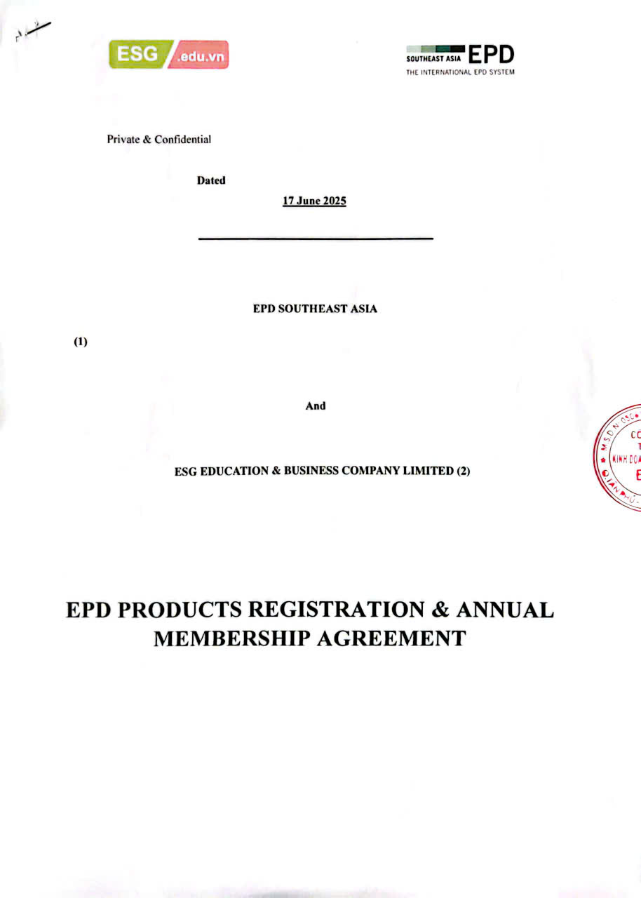 ESG Education & Business và EPD Southeast Asia hợp lực – thiết lập ...